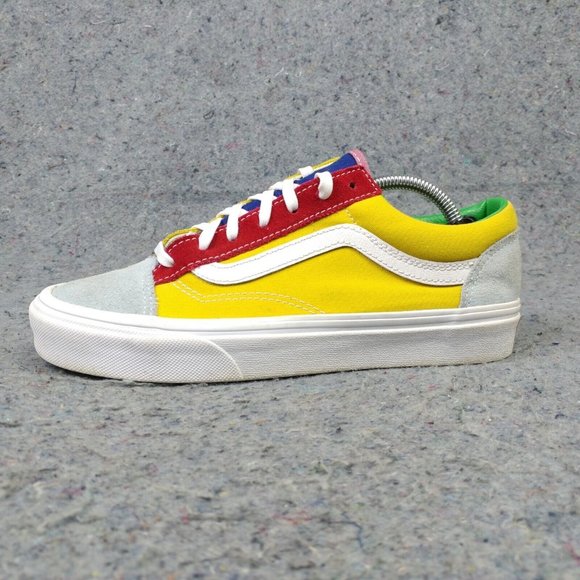 Vans | Shoes | Vans Womens 75 Shoes Style 36 Sunshine Colorblock Yellow ...